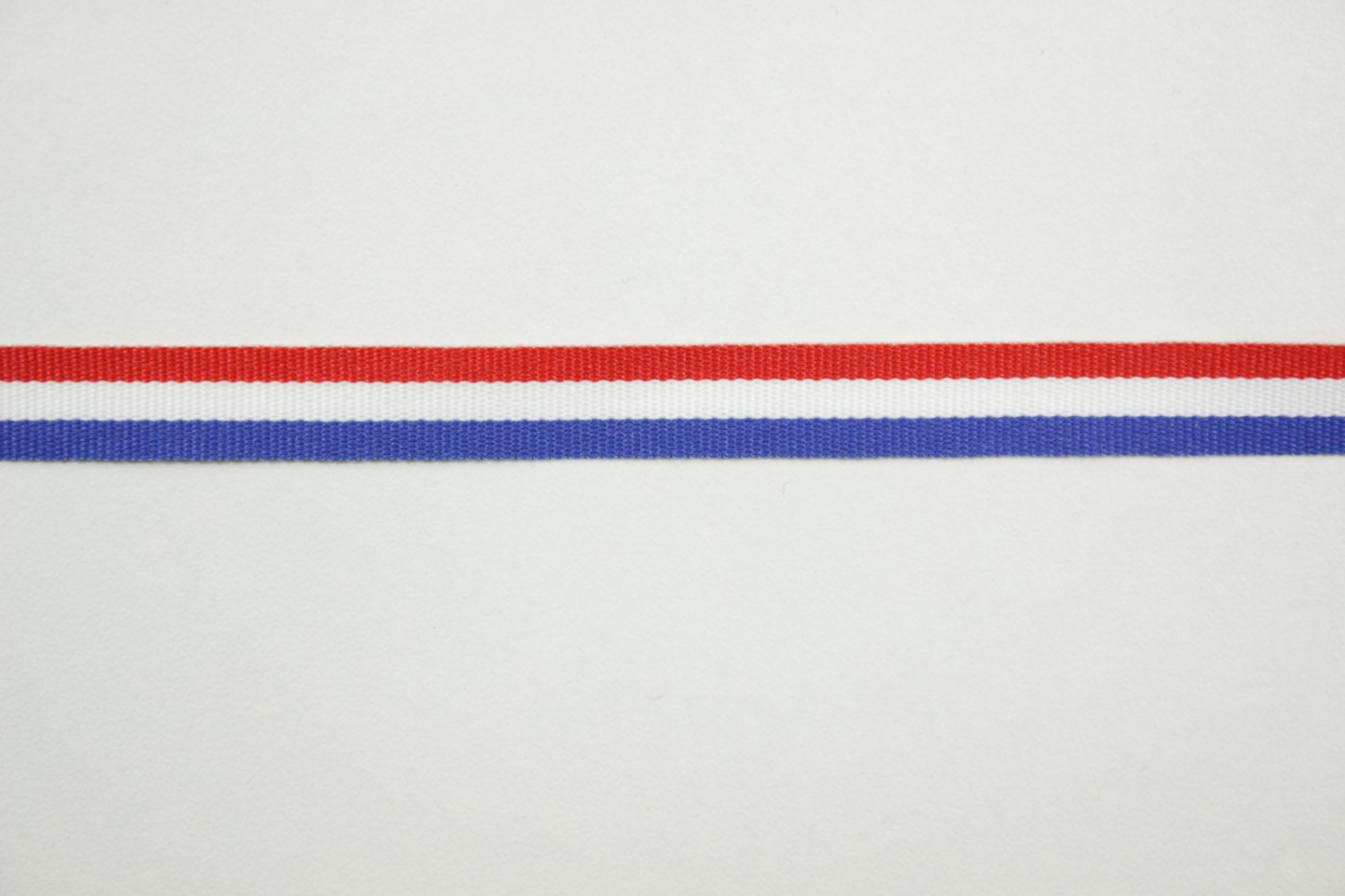 Lint-rood wit blauw gestreept | Touw Koord en Lint